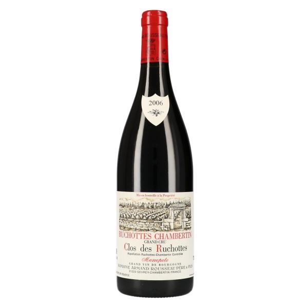 インポーター　：ヴァンパッシオン（正規品）生産地　　　　：ジュヴレ・シャンベルタン葡萄品種　　　：ピノ・ノワール格付　　　　　：特級容量　　　　　：750ml生産者名　　　：Domaine Armand Rousseauワイン名　　　：Ru...