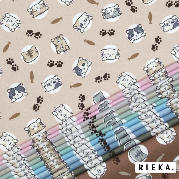 【ブランド】RIEKA【商用利用】可能　（ただし、著作権は和歌山染工株式会社が保有します）【販売単位】こちらの商品は、個数「１」= 「10cm」です。個数「５」からご注文が可能です。【メール便】個数「20」のご注文までメール便可能です。