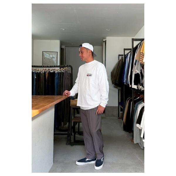 BIGMIKEからPin Tack Tropical Pantsが入荷しました。高温多湿な日本の夏を含め、オールシーズン着用可能なトロピカルイージーパンツ。素材を見直し、より上品で高級感のある表情へアップデートして再登場しました。フロントに...