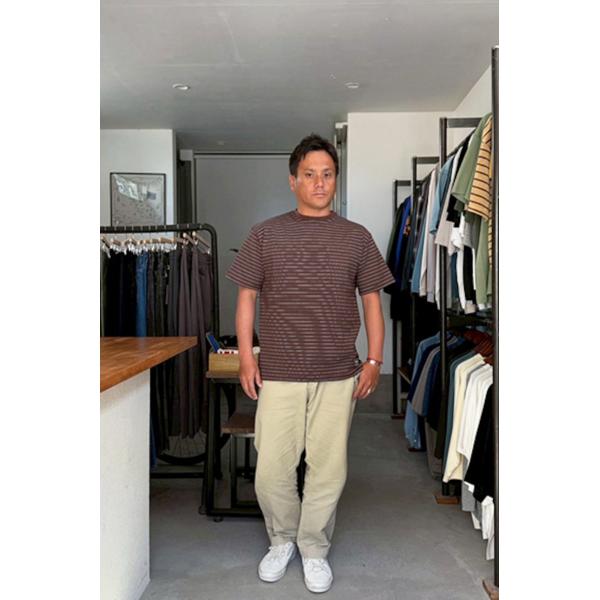 BIG MIKEからBoder Sunglasses Pocket S/S Teeが入荷しました。サーフ、旅、自然、音楽、ヴィンテージ… 様々なカルチャーからインスピレーションを得て生まれた、色彩豊かなボーダーパターン。厚すぎない生地感で、...