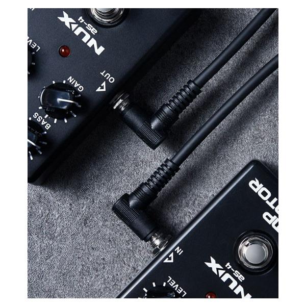 エレキギターケーブル　ブラック 3m  ノイズ低減シールドモノラル標準6.3mmタイプのオーディオケーブルです。モノラル標準端子を搭載したオーディオ機器同士を接続します。じゃまにならない片側L型プラグを採用。(長）モノラル標準（6.3mm）...