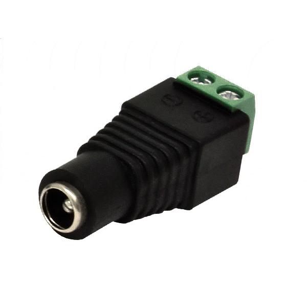 【特徴】 ●端子台接続コネクター●Φ2.1DCジャックコネクター●簡単接続タイプの電源コネクター