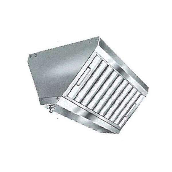 【商品仕様】クラコ グリスフィルター DC-40  ダブルチェック DCタイプ 両面単体型●サイズ：A506×B590×C404●防災型厨房排気用グリスフィルタ●特殊な構造のチェックプレートの組合せがグリス除去率を約80％（静圧69Pa時）...