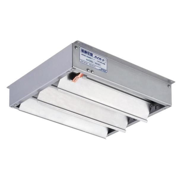 【商品仕様】クラコ ハイガード HGL-3030 ダブルチェック 低静圧型厨房用防火風量調整ダンパー・ダブルチェックグリスフィルタ適用品グリスフィルタとセットされダンパーの設定は簡単です。・排気ダクトにダンパースペースは不要フィルタチェンバ...