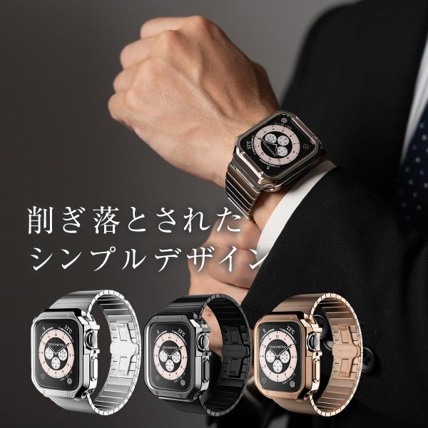 商品名称AppleWatch メタル リンクブレスレット バンド適応機種AppleWatch Series 9AppleWatch Series 8AppleWatch Series 7AppleWatch Series 6AppleWat...