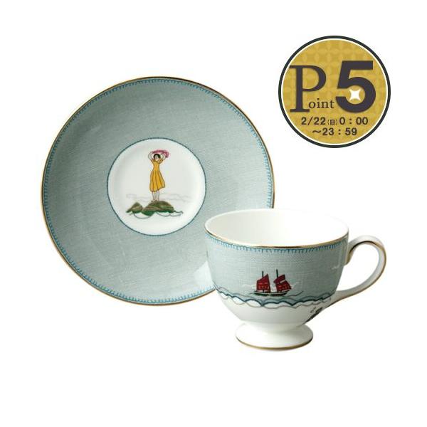 ウェッジウッド WEDGWOOD【セイラーズ フェアウェル】海の生き物たちのナチュラルでやさしい風合いの柄に、金の縁取りをほどこしたデザインが特徴的なシリーズです。【サイズ（約）】容量/200ml【仕様】【素材】ファインボーンチャイナ【カラ...