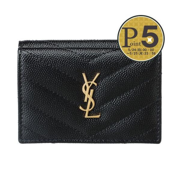 サンローランパリ SAINT LAURENT PARIS斜めラインがスタイリッシュなキルティングデザイン。ポケットも充実し見た目にもスマートな作りです。コンパクトながらスタイリッシュな大人の雰囲気を際立たせます。【サイズ（約）】縦/約6.5...