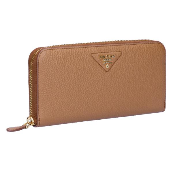 プラダ PRADA上質で柔らかな素材で仕上げられた高級感漂う長財布。収納スペースが豊富で中身をしっかり整理でき、とっても使い易く長くご愛用いただけます。シンプルなデザインなので末永くご愛用頂けます。【サイズ（約）】縦/約10.5cm横/約2...