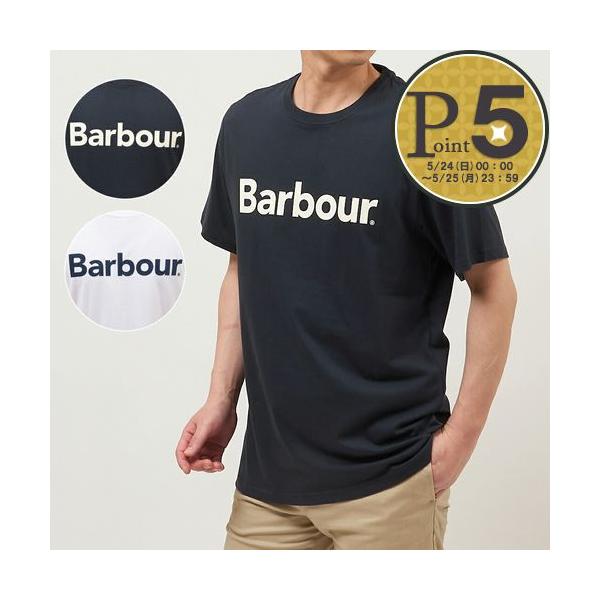 バブアー BAUBOUR ブランドロゴがポイントのTシャツは肌触りの良い素材で仕上げているため着やすさも抜群。メンズライクなデザインなのでデニムと合わせて1枚でスタイリングするのもおすすめ。【サイズ（約）】-【仕様】-【素材】コットン(10...