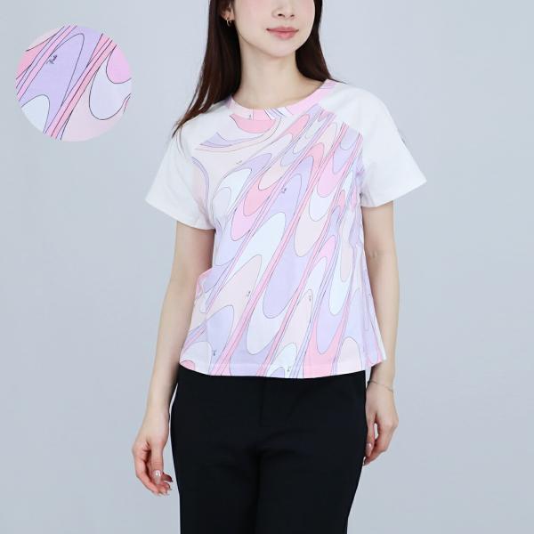 2026春夏 エミリオプッチ EMILIO PUCCI 柔らかな素材で肌馴染みGOOD。個性あふれるプリントがポイント。【サイズ（約）】14【仕様】-【素材】ポリウレタンスパンデックス【カラー】ROSA/LILLAFRAGOLA/ARANC...