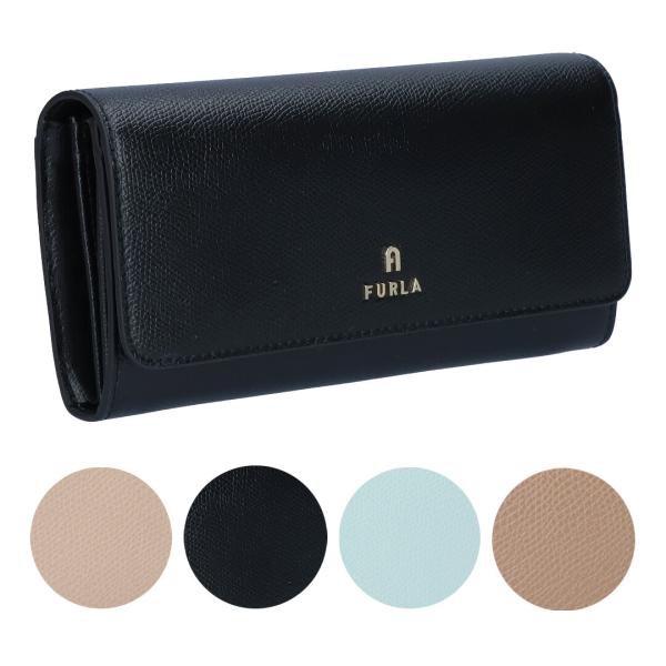 フルラ FURLAフルラのアーチロゴがポイントの長財布。L字ファスナーの小銭入れなどを備え、ポケットも充実し機能性も◎使い勝手のよい長財布です。飽きのこないシンプルなデザインなので長くご愛用できます。【サイズ（約）】縦/約9.5cm横/約1...