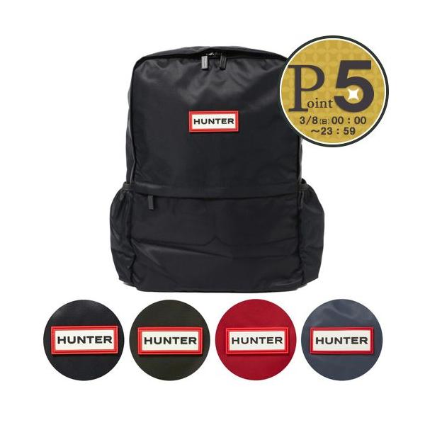 ハンター HUNTERシンプルなデザインが魅力の【ORIGINAL BACKPACK NYLON】は、鮮やかなカラーバリエに注目☆撥水性ナイロンを使用したバックパックは、バツグンの収納力と中綿入りのストラップデザインで、実用性もバッチリな人...
