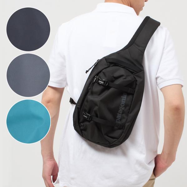 パタゴニア PATAGONIAパタゴニアのボディバッグ『アトム スリング 8L』。撥水性に富んだコーティングされた環境に優しいリサイクルポリエステル100％を使用。コンパクトながら見た目以上の収納力。500mlのペットボトルも収納可。おしゃ...