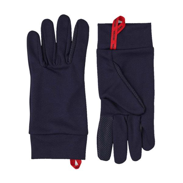 タッチスクリーン対応の薄手ポリエステルライナー。ポリエステルに伸縮性素材を混紡しています。さまざまなグローブのファーストレイヤーとして、または単体でもさまざまなシーンで活躍します。■Outer：78% Polyester, 22% Wool...