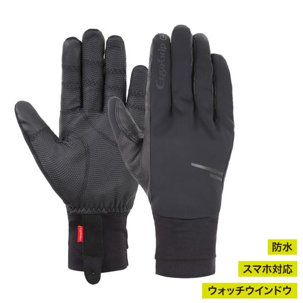 真冬でも防風防水で快適に過ごせるウィンターグローブ。■防風防水裏起毛ストレッチ素材（0°C?5°C対応）/ストレッチ性に優れた軽量なUVケアファブリックと保温性に優れた起毛素材で冷気を完全にカットする防風シートをサンドウィッチした特殊な素材...
