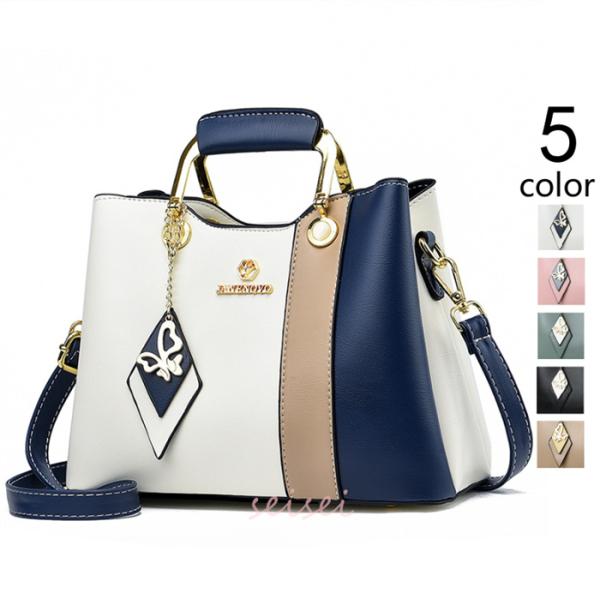 ■商品コード：SBAG076■素材：ポリエステル/合成皮革■カラー：ホワイト、ブラック、ピンク、グリーン、カーキ■サイズ：高さ:約19cm 底横幅:約26cm マチ:約12cm■店頭及び屋外での撮影画像は、光の当たり具合で色味が違って見える...