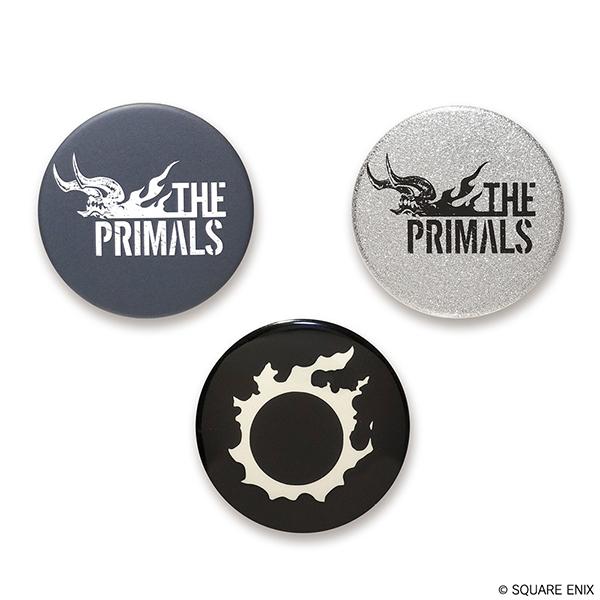 THE PRIMALSのカンバッジが登場。デザインが異なる3種類がセットになったカンバッジです。ツヤや反射が無い、上品な質感のマット。メテオマークが暗闇でぼんやり光る蓄光。角度によってキラキラと輝くグリッター。持ち物にワンポイント使いはもち...