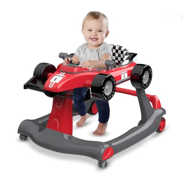【本体サイズ】64×70×54cm。車形・歩行器・音楽を再生可能。ウォーカー・手押し車として使用できる。また赤ちゃんへのプレゼントとしても最適です。【赤ちゃん 歩行機】95°人間工学に基づいた背もたれ、赤ちゃんの背骨を保護するための高められ...