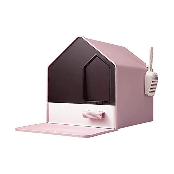 この猫のゴミ箱は、環境にやさしいPP素材、安全で無毒で無味で作られており、あなたの子猫に最も信頼できる保護を与えることができます。大きな内部空間を持つこの猫のゴミ箱は、あらゆる種類のボディタイプの猫に適しています。ゴミを隠しながらごみを隠し...