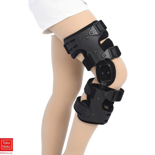 【膝の保護】：膝のオルソシス、膝のイモビライザーサポートデバイスは、足の動きを制限し、継続的に曲がることなく足と膝をまっすぐに保ちます。術前および外科的回復に適しています。【調整可能】：各膝に合わせて調整できます。可動域調整可能なダイヤルと...