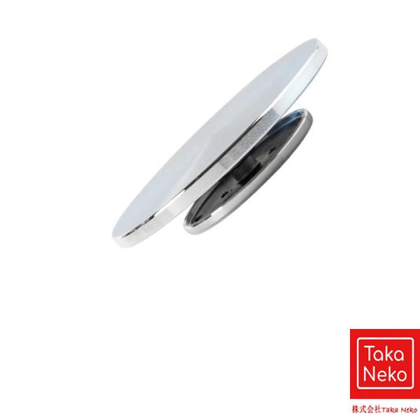 陶芸用回転台、 ， 15-30cm ステンレススチール製回転ディスク粘土手芸陶器型両面ターンテーブルプラットフォームDIY粘土ツール