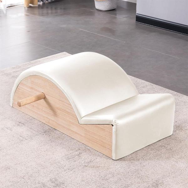 サイズ：90×46×33cm重量：25kg素材：ラバーウッド+PUレザー+高密度ウレタンカラー：ホワイト