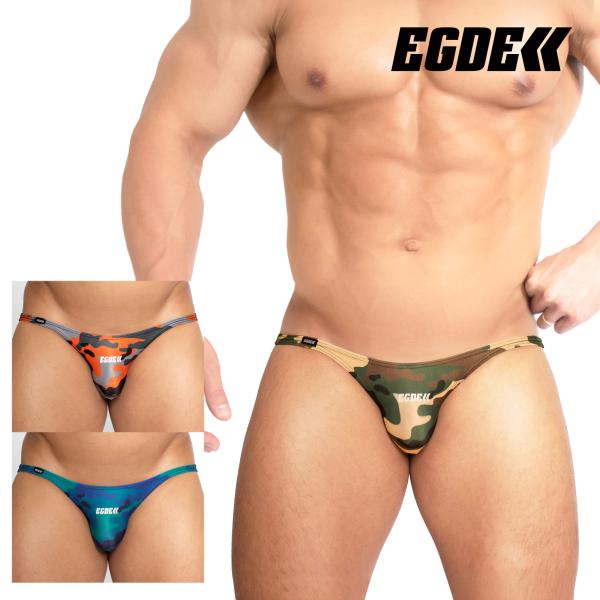 【発売日：2025年11月18日】大地の色相を、研ぎ澄まされたフォルムに落とし込む『MB CAMO』ウルトラローライズ ビキニが登場！自然の色合いを切り取ったようなカモフラージュが、存在感のある表情をつくり出す一枚コンパクトな形ながら動きや...