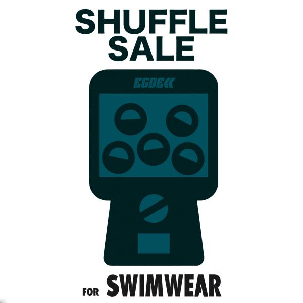 【発売日：2025年12月30日】EGDE≪商品の何が届くかわからないドキドキのガチャ企画『SECRET SHUFFLE SALE for SWIMWEAR』本企画では、セール対象のEGDE≪スイムウェアを特別価格でご用意。どのデザインが手...