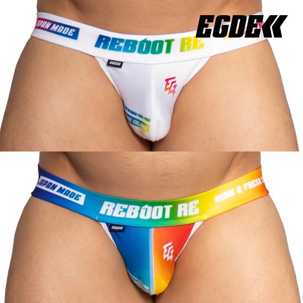 【発売日：2026年05月26日】自由を、自分らしく纏う。『REBOOT RE PRIDE』スーパーローライズ ジョックストラップ。鮮やかなグラデーションカラーで、多様な価値観と自由なスタイルを表現。フロントに “PRIDE IN EVER...