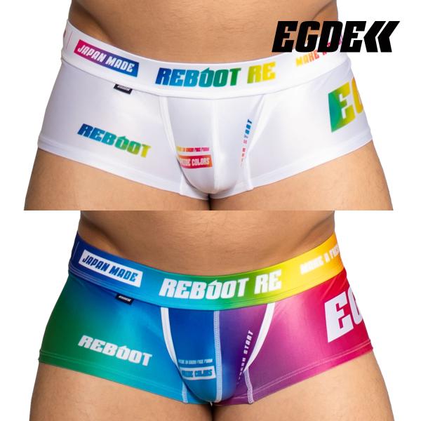 【発売日：2026年05月26日】自由を、自分らしく纏う『REBOOT RE PRIDE』スーパーローライズ ショートボクサー。 鮮やかなグラデーションカラーで、多様な価値観と自由なスタイルを表現。 フロントには “PRIDE IN EVE...