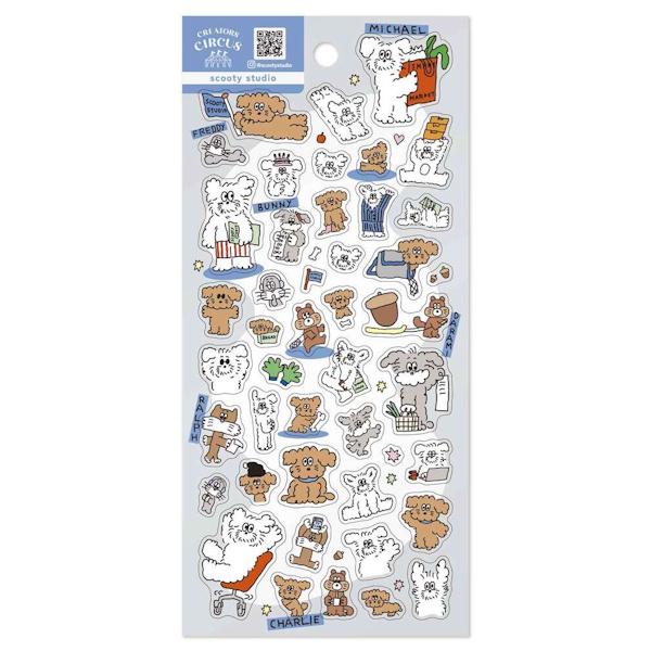 たくさんの注目クリエイターが大集合したシリーズ そんな人気のシリーズよりシートシールが登場しました<br> 個性あふれるクリエイターにワクワク。新しいアートとの出会いにドキドキ<br> ぜひ、あなたのお気に入りを見つ...