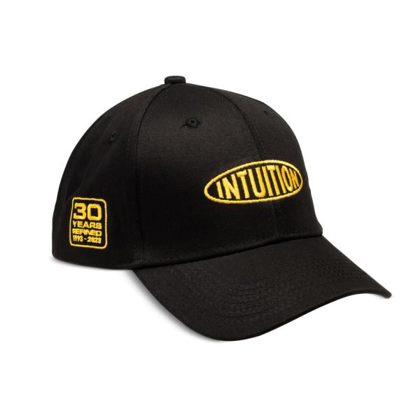 INTUITION30周年記念のキャップです。フロントにはINTUITIONロゴを、サイドには30周年記念の刺繍を施しました。●コットン100％●フリーサイズ（サイズ調整可）