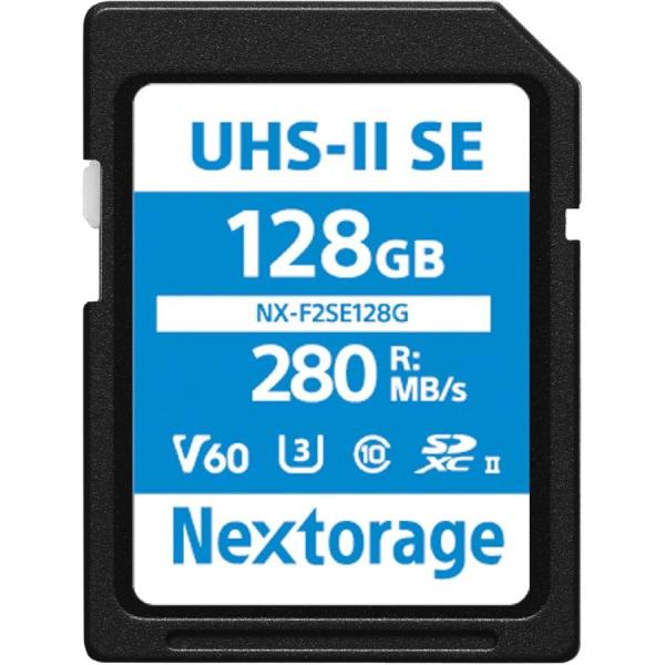 【商品説明】ブランド Nextorageフラッシュメモリタイプ SDXCカードメモリストレージ容量 128 GB読み取り速度 280 Megabytes Per Second商品の重量 2 グラム【商品仕様】最大転送速度 : 読出し280M...