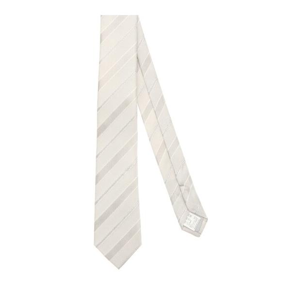 【仕様】全長:約143.0cm、大剣幅:約6.5cm【色】シルバー系【柄】ストライプ【ブランド】A【素材】シルク:60%、ポリエステル:40%、(スリット糸使用)【サイズ】9