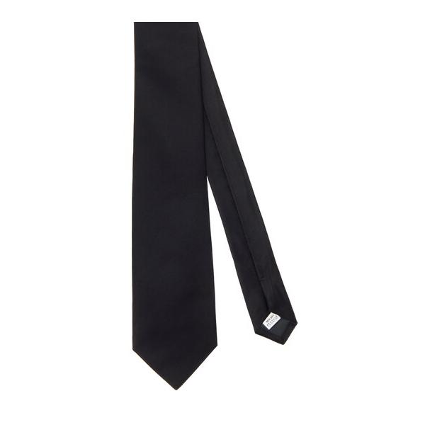 【仕様】全長:約143.0cm、大剣幅:約8.0cm、【洗濯表示】、ドライオンリー【色】ブラック系【柄】無地【ブランド】HILTON【素材】シルク:100%