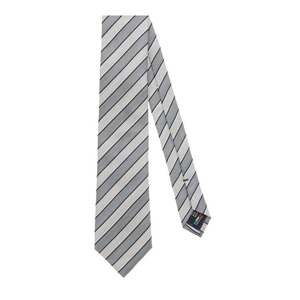 【仕様】全長:約143cm、大剣幅:約8cm【色】ブルー系【柄】ストライプ【ブランド】HILTON【素材】シルク:100%【サイズ】9