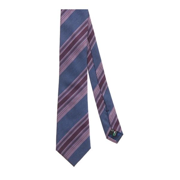 【仕様】全長:約143cm、大剣幅:約8cm【色】パープル系【柄】ストライプ【ブランド】HILTON【素材】シルク:100%【サイズ】9