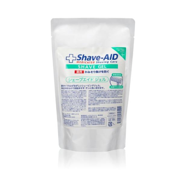 菊星　シェーブエイド 薬用シェーブジェル 550g 医薬部外品 シェービングジェル 多枚刃・薬用タイプのみずみずしいシェービングジェル・多枚刃対応なので目詰まりせず、サッと洗い流せます・<効能又は効果>肌あれ、あれ性、かみそりま...