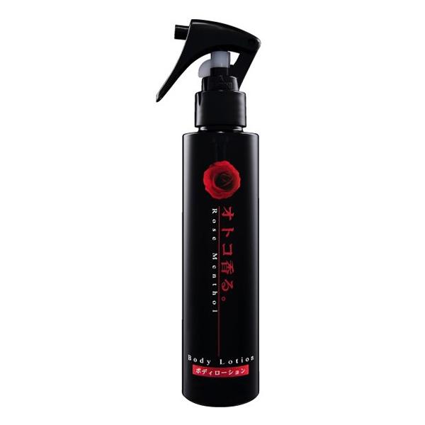 クラシエ オトコ香る　ボディローション レッドローズ 150ml・気になるニオイを抑えて香ります・リラックスするローズの香り・肌スッキリ！爽快メントール配合・インターロッキング香料配合