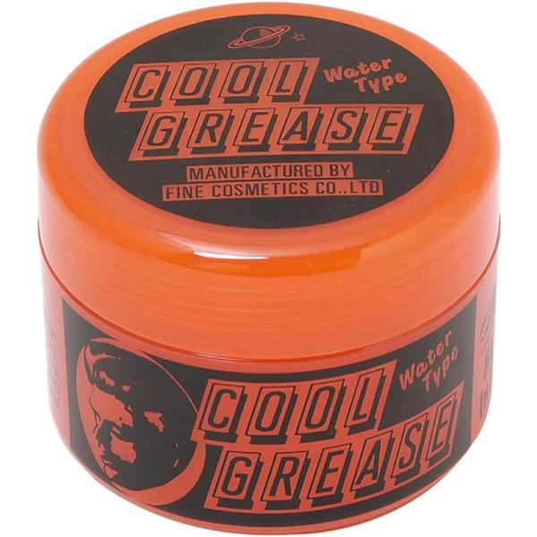 クールグリースR 210g グリース  阪本高生堂・ツヤ感とセット力のバランスがベスト・グリース初心者におススメ・アップルの香り・セット力指数:5