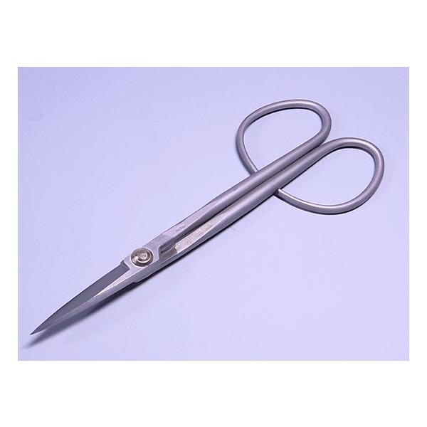 全長：205mm　ステンレス製小枝切り鋏 ミニ・小品盆栽小枝切に最適です。 盆栽手入れ道具の基本となる一つです。さびにくい素材で出来ています。盆栽道具の基礎商品です。整形・整枝に必要です。