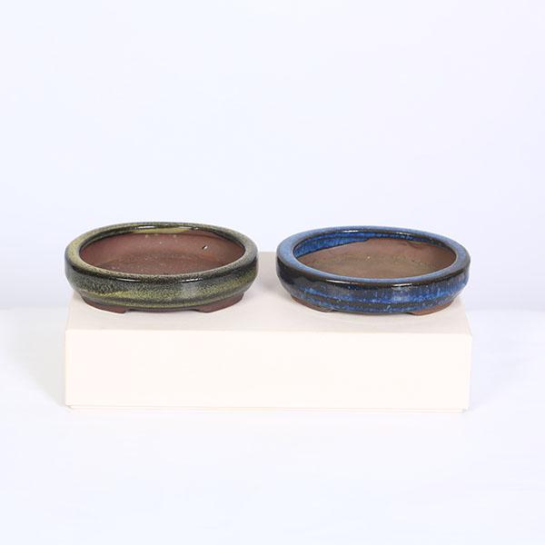 商品説明中国鉢楕円浅鉢※ご希望の色をお選び下さい。※ディスプレイ、照明により実際の色味と違う場合がございます。※こちらは数量物となっております。※中国製の為、使用には差し支えのない程度のホツレ（欠け）やシャモットの飛び（気泡のような後）ピン...