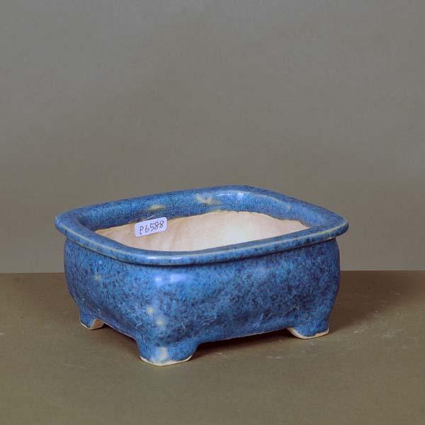 商品情報　浜重兵衛(じゅうべい)　長方鉢現代小鉢作家。大阪で作陶されています。元々、盆栽が好きな方ですので、成育に適したものを作陶されています。ぽってりと釉薬を使用され、重量感があります。　鉢幅：約13.5cm 　高さ：約6.2cm　奥行：...