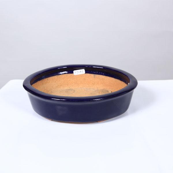 商品説明服部　縁付き楕円鉢常滑土を用いた押型・紐づくりが主で、丸鉢は手びねり・ロクロによるものである。主力は釉薬物で、特に均釉の窯変物に秀でており、撫角長方鉢も独自の作風として顕著である。培養面においても通気性が良く、適している。サイズ鉢径...