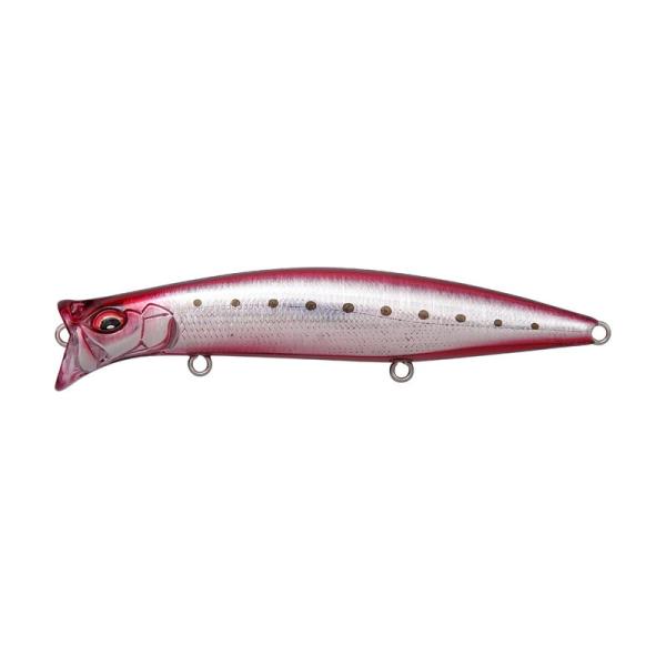革命児、来たる。WAKE BAIT RevolutionKIRINJI 120は、ITO独自のハイドロダイナミクス「4 INTAKE 4 OUT」構造（PAT.P）を搭載したスペシャルウェイクベイト。水流加圧を増大させた大型ウォータースルー...