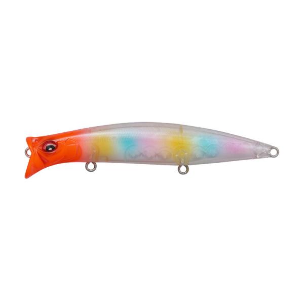 革命児、来たる。WAKE BAIT RevolutionKIRINJI 120は、ITO独自のハイドロダイナミクス「4 INTAKE 4 OUT」構造（PAT.P）を搭載したスペシャルウェイクベイト。水流加圧を増大させた大型ウォータースルー...