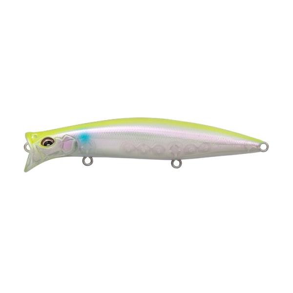 革命児、来たる。WAKE BAIT RevolutionKIRINJI 120は、ITO独自のハイドロダイナミクス「4 INTAKE 4 OUT」構造（PAT.P）を搭載したスペシャルウェイクベイト。水流加圧を増大させた大型ウォータースルー...