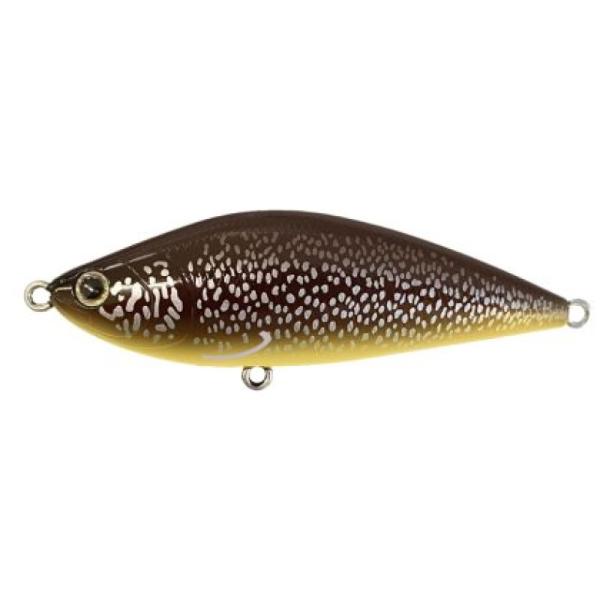 扁平ボディ＆ノンリップ。スローリトリーブでの自然なアクションを追求。シンキングシャッドの扁平ボディが生み出すのは、シンキングペンシル特有のS字軌道に加え不規則にロールの入ったアピール度の高いウォブリングアクション。体側の面積を大きくとること...