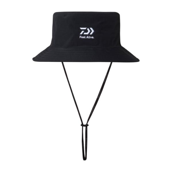 防水透湿性に優れるRAINMAX素材を採用したレインハット。額が濡れないようつばと本体の接合部まで防水性を保つ仕様。風で飛ばされにくいよう、取り外し可能な顎ひも付き。つば裏はブラックで水面の照り返しを防ぎ、見やすくなっている。マットな生地感...