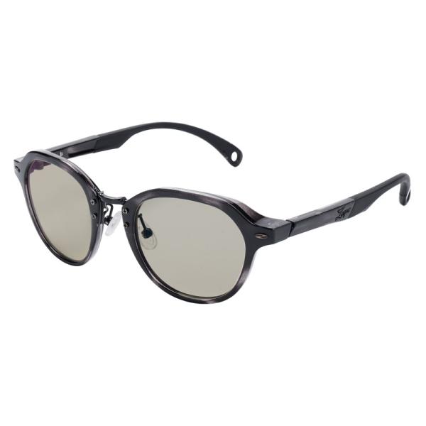 ■金属の煌めきを纏った、新たなるミックススタイルアクティブシーンでもタウンユースでも使い回しが効くカジュアルなデザイン。フロントのメタルブリッジと飾りネジをデザインのアクセントに、締めつけを感じさせないβチタン製バネヒンジ、調整可能なモダン...